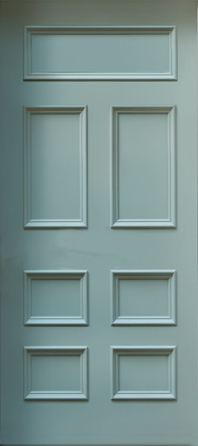 Bronte 7 Panel External Hardwood Door (made to measure): Fine Doors ...
