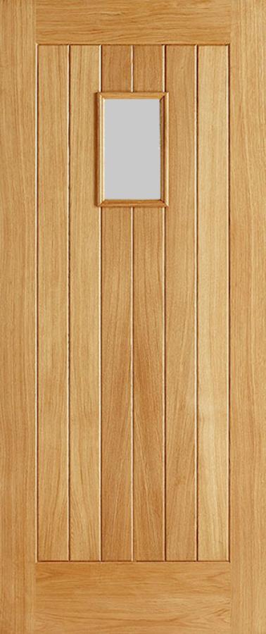 Suffolk 1-Light Bespoke Solid Oak External Door: Fine Doors - Suppliers ...